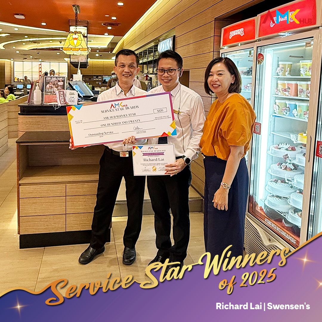 Meet Our Inaugural Service Star Award Winners! | Ang Mo Kio Hub News